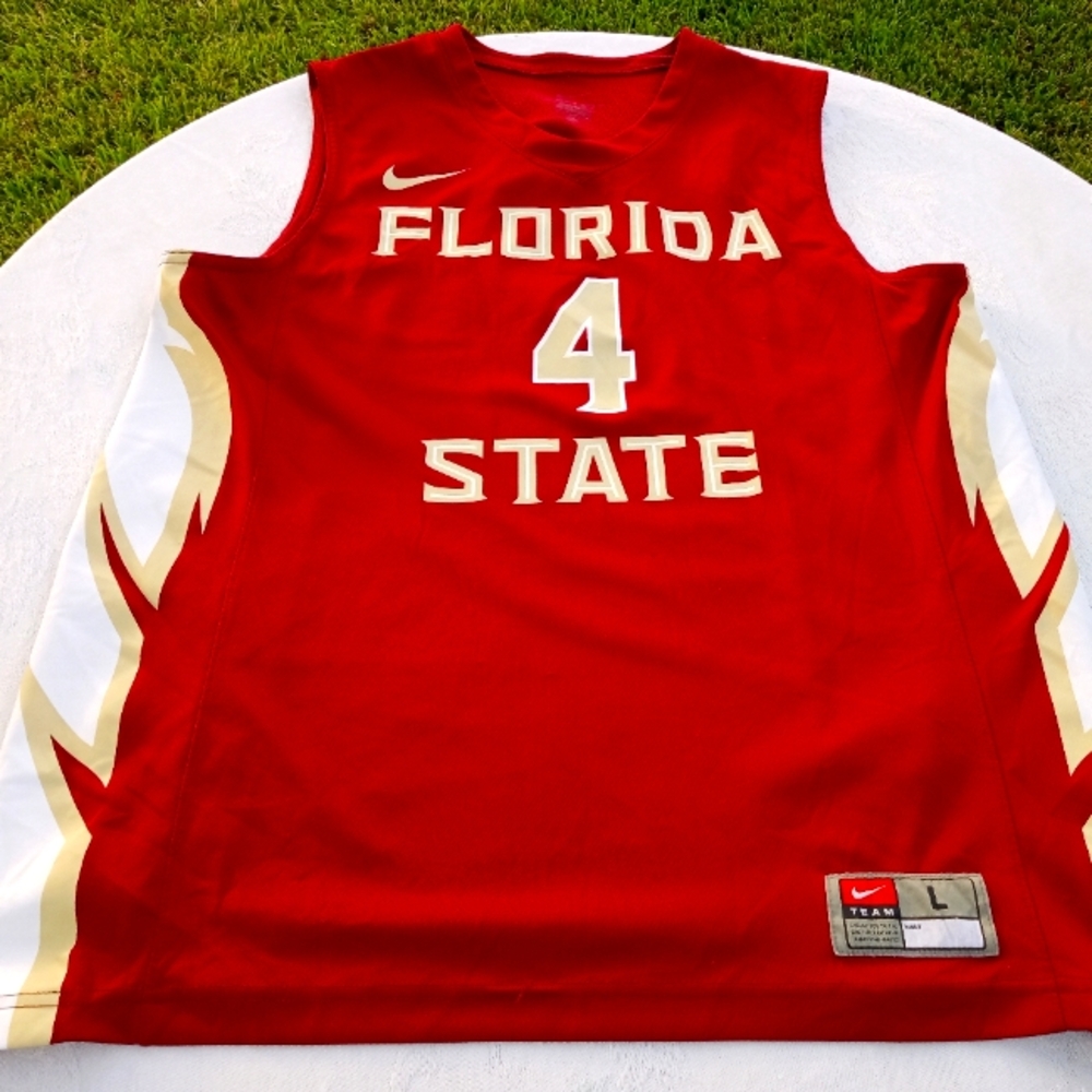 #4 Scottie Barnes Fsu Seminoles Nike Home Jersey - Gem